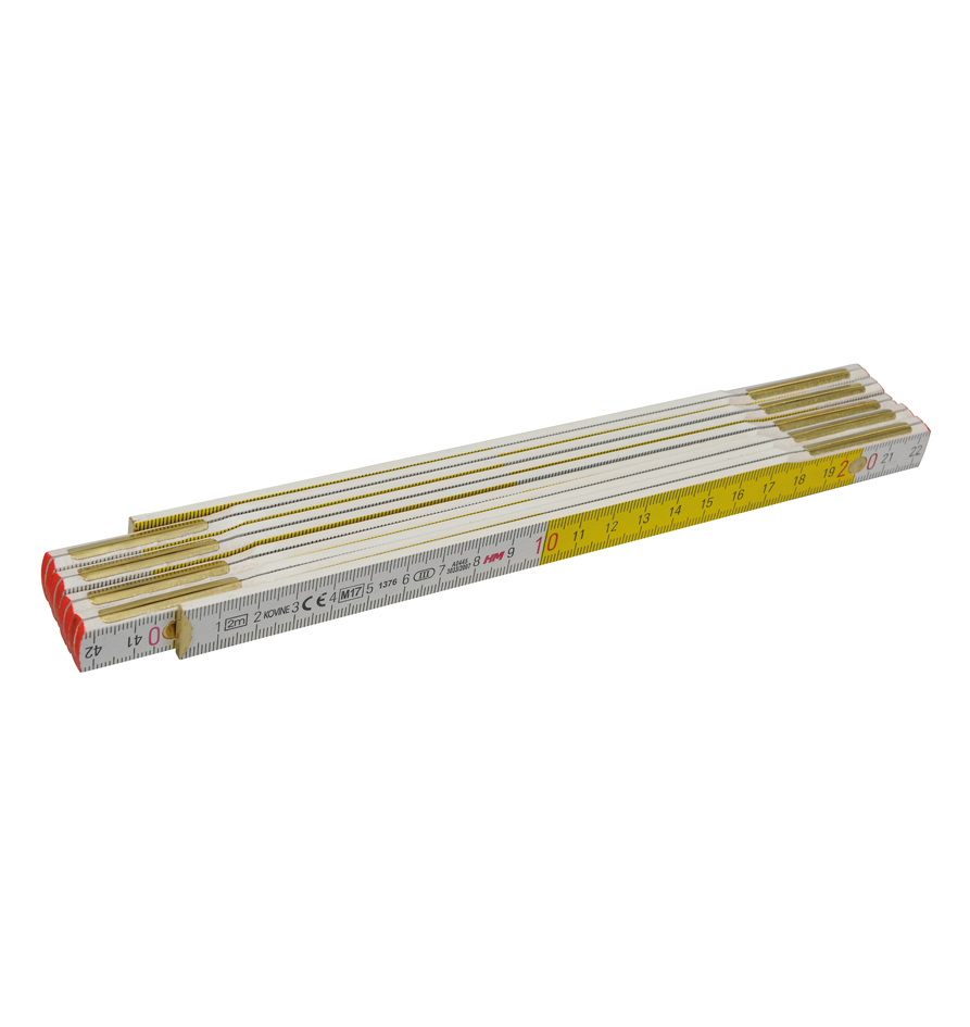 Meterstab aus Holz, 2 m | HM Müllner Werkzeuge