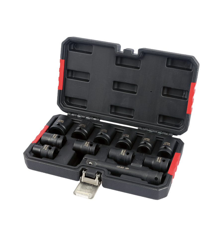 Kraft-Steckschlüsseleinsatz-Set, 12-tlg. | HM Müllner Werkzeuge