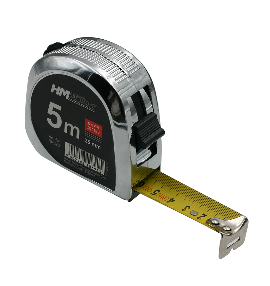 Rollmeter "Chrom" | HM Müllner Werkzeuge